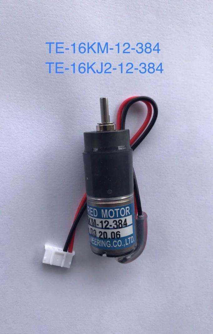 TE16KM-12-384 Ryobi Ink Key Motor Micro Geared 12V 16mm